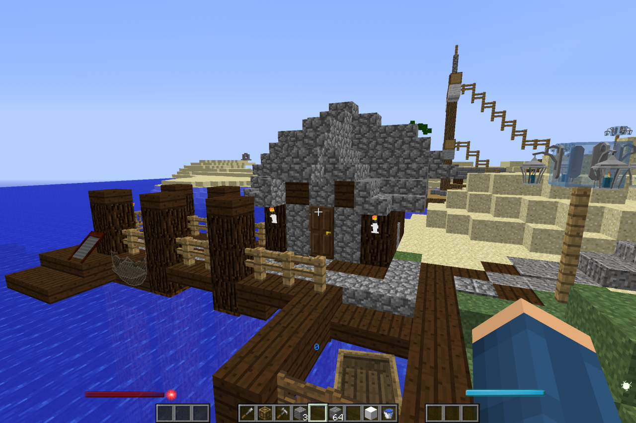 Fishing Hut Minecraft Map