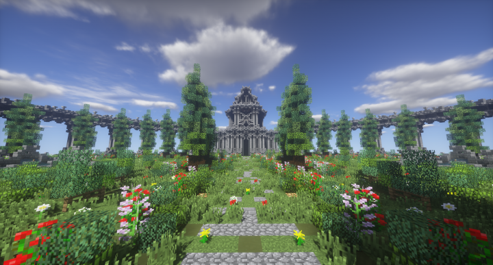 Royal Palace -The Garden Of The King Minecraft Map