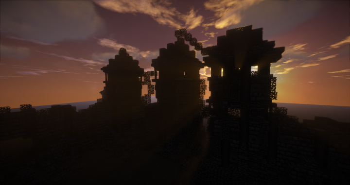 Ruined city Minecraft Map