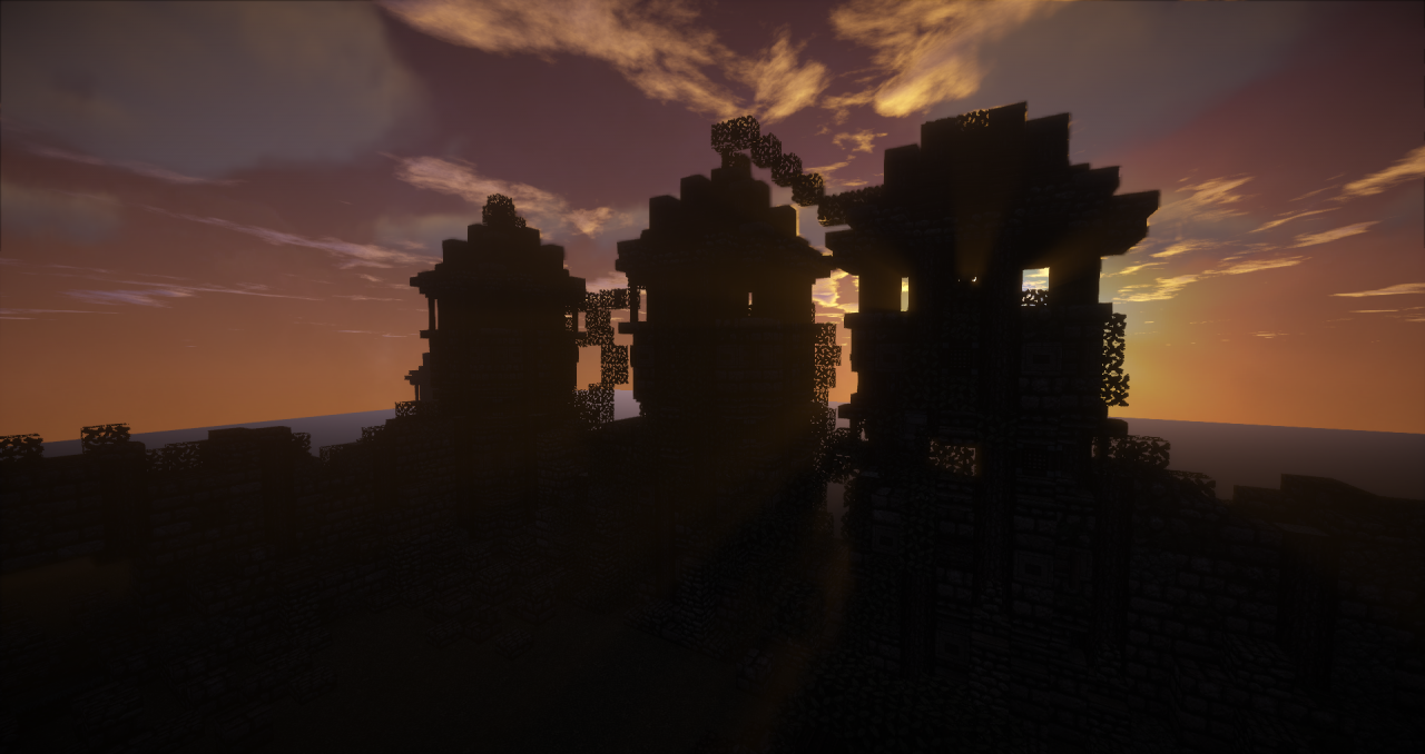 Ruined city Minecraft Map