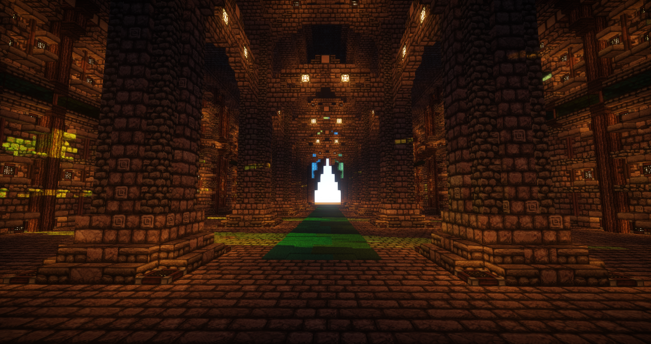 Throne hall Minecraft Map