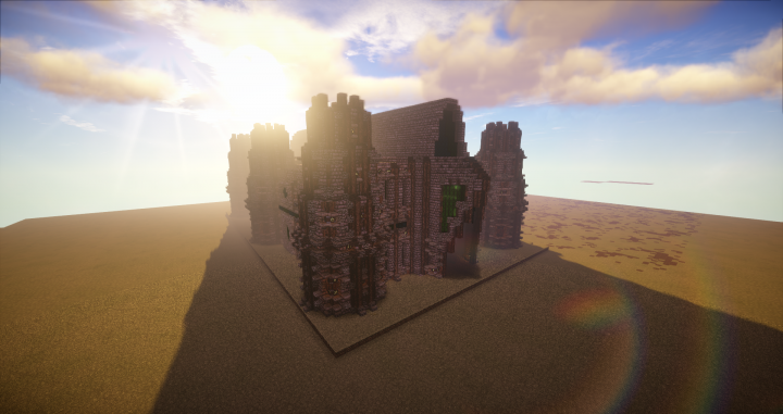 Throne hall Minecraft Map