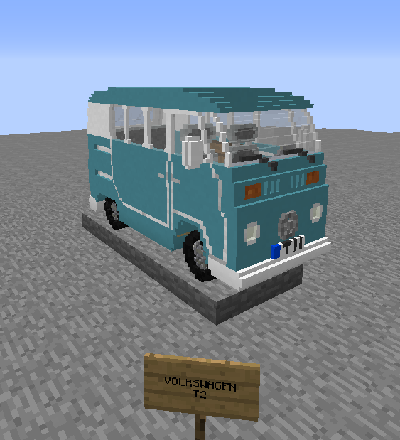 [1.8.9] Volkswagen T2 Chisiel&Bits ! Minecraft Map
