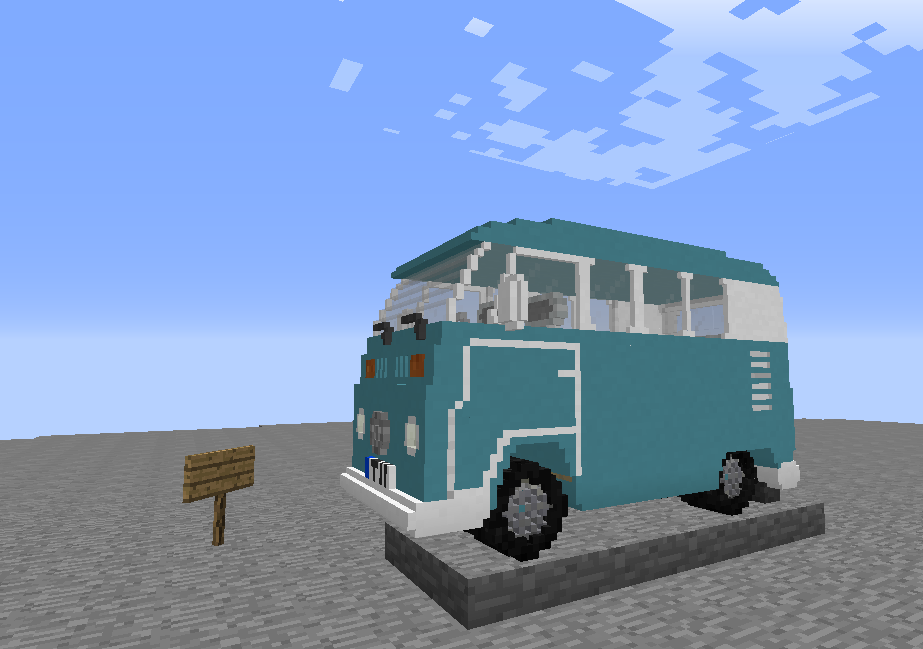 [1.8.9] Volkswagen T2 Chisiel&Bits ! Minecraft Map