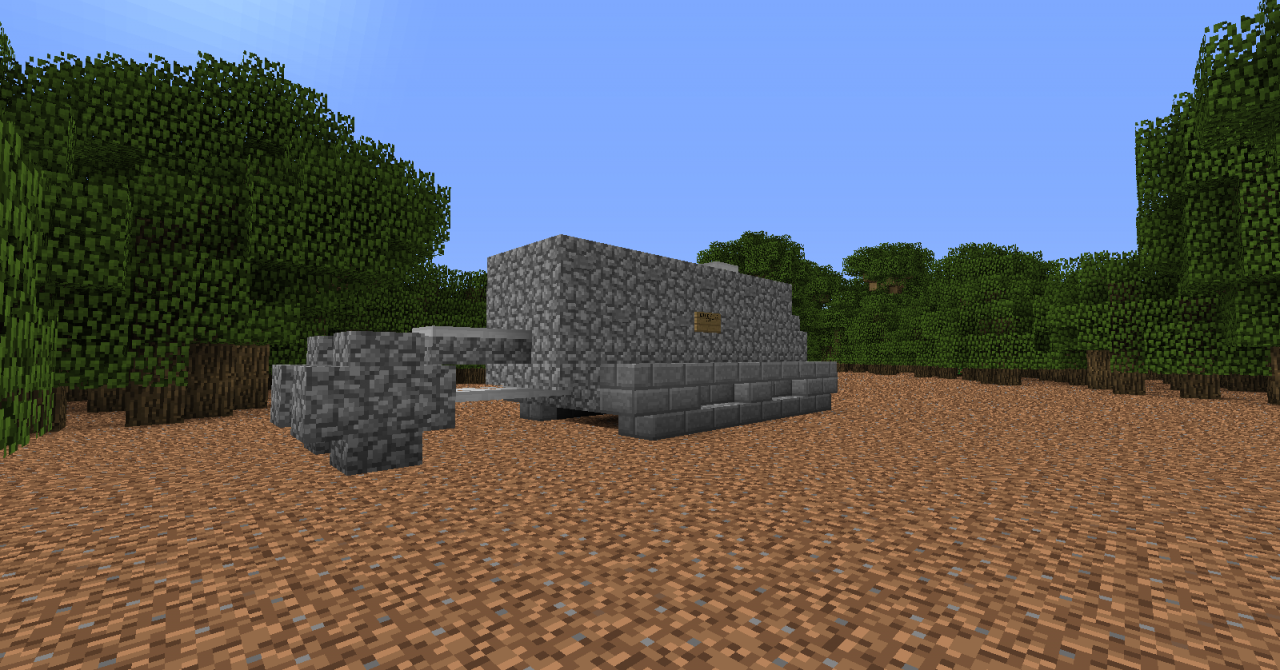 Lincoln Machine Nr. I (Little Willie) (1.5:1) Minecraft Map