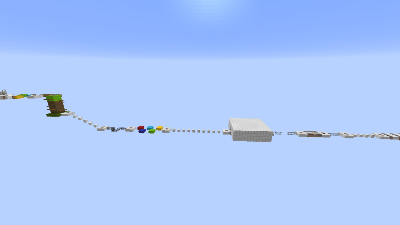 cool obstacle course Minecraft Map