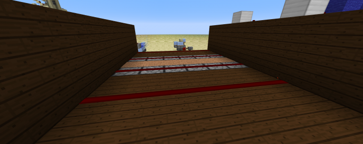 Retractable Piston Wall expandable to 14 Blocks) Minecraft Map