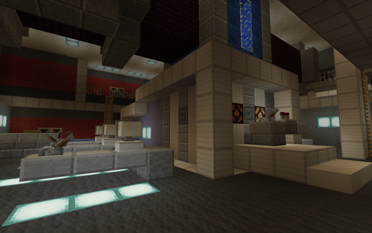 Science Vessel Theta Minecraft Map