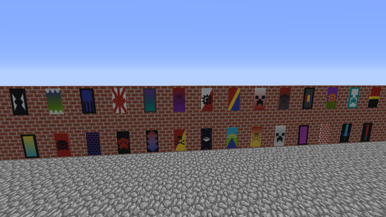 The Banner Gallery Minecraft Map