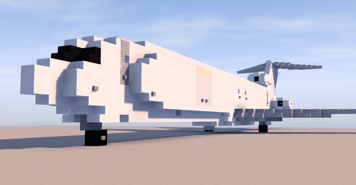 Boeing 727 - 200F Minecraft Map