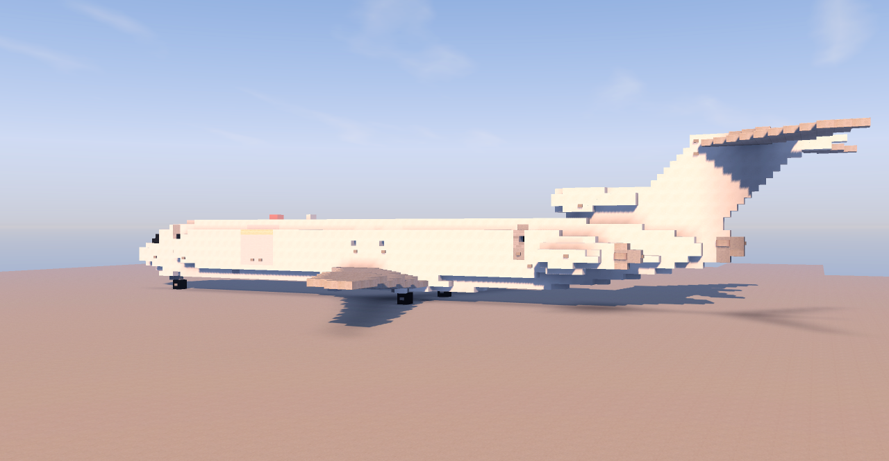 Boeing 727 - 200F Minecraft Map