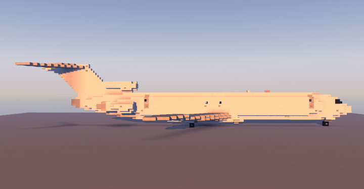 Boeing 727 - 200F Minecraft Map