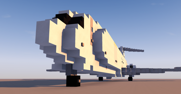 Boeing 727 - 200F Minecraft Map