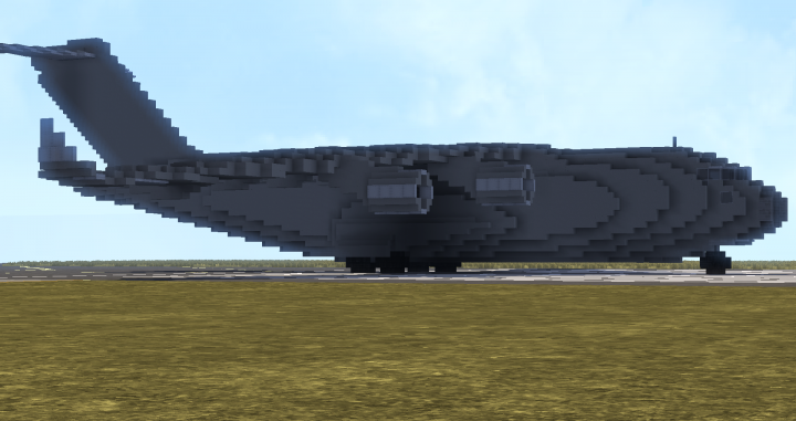 C-17 Globemaster III Minecraft Map
