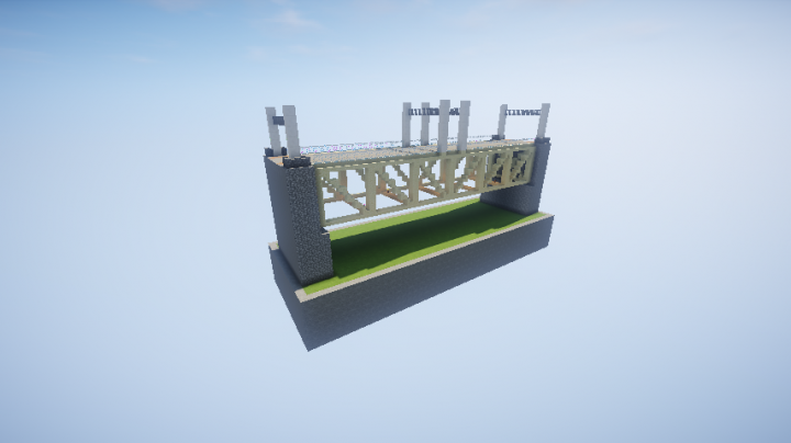 Railway Bridge Minecraft Map