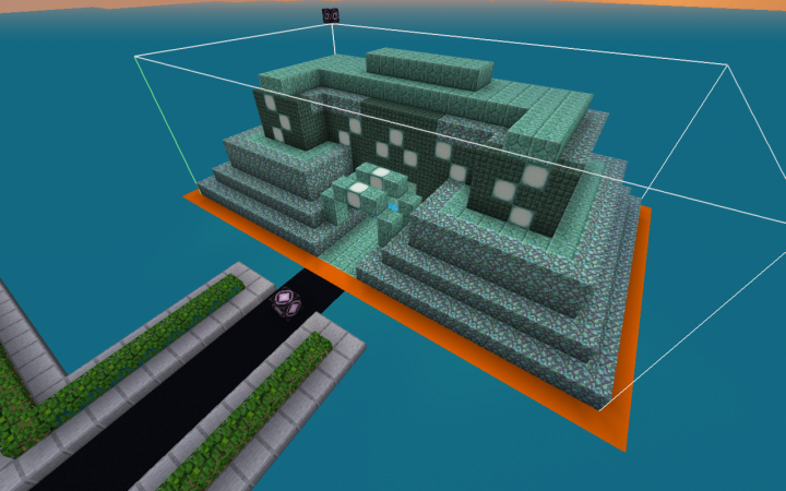 MiniSeaTempleMK Structure Block Minecraft Map