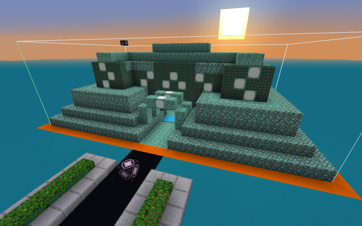 MiniSeaTempleMK Structure Block Minecraft Map