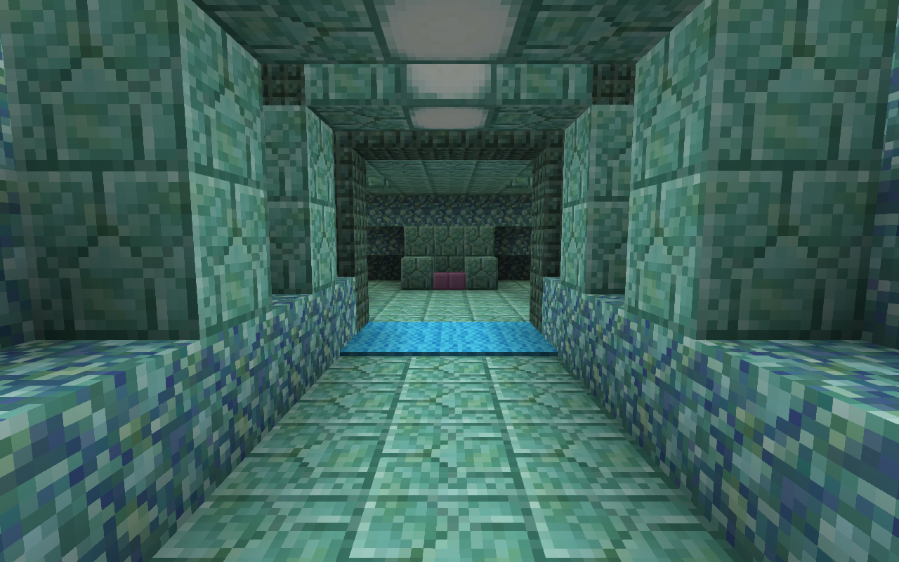 MiniSeaTempleMK Structure Block Minecraft Map