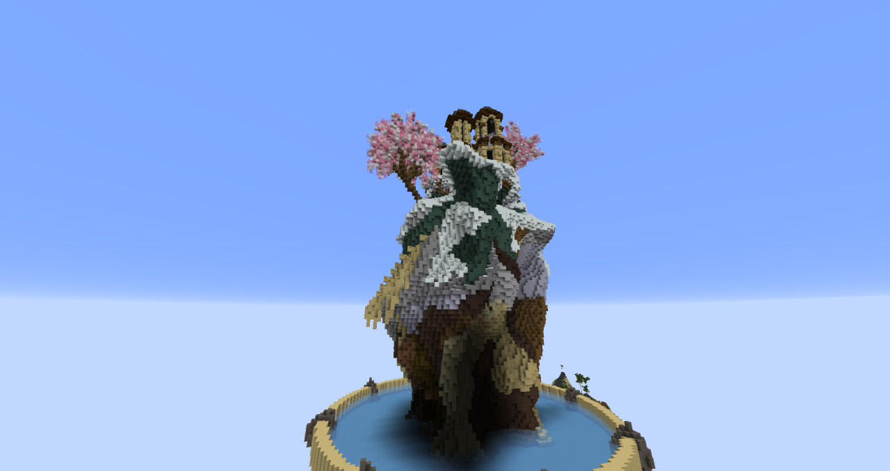 Pink Sanctuary |-| Hand built masterpiece |-| Minecraft Map