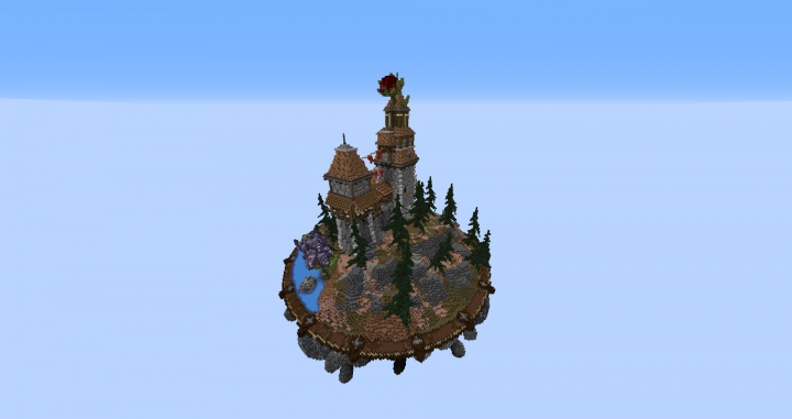 Kayt - The floating castle [Download] Minecraft Map