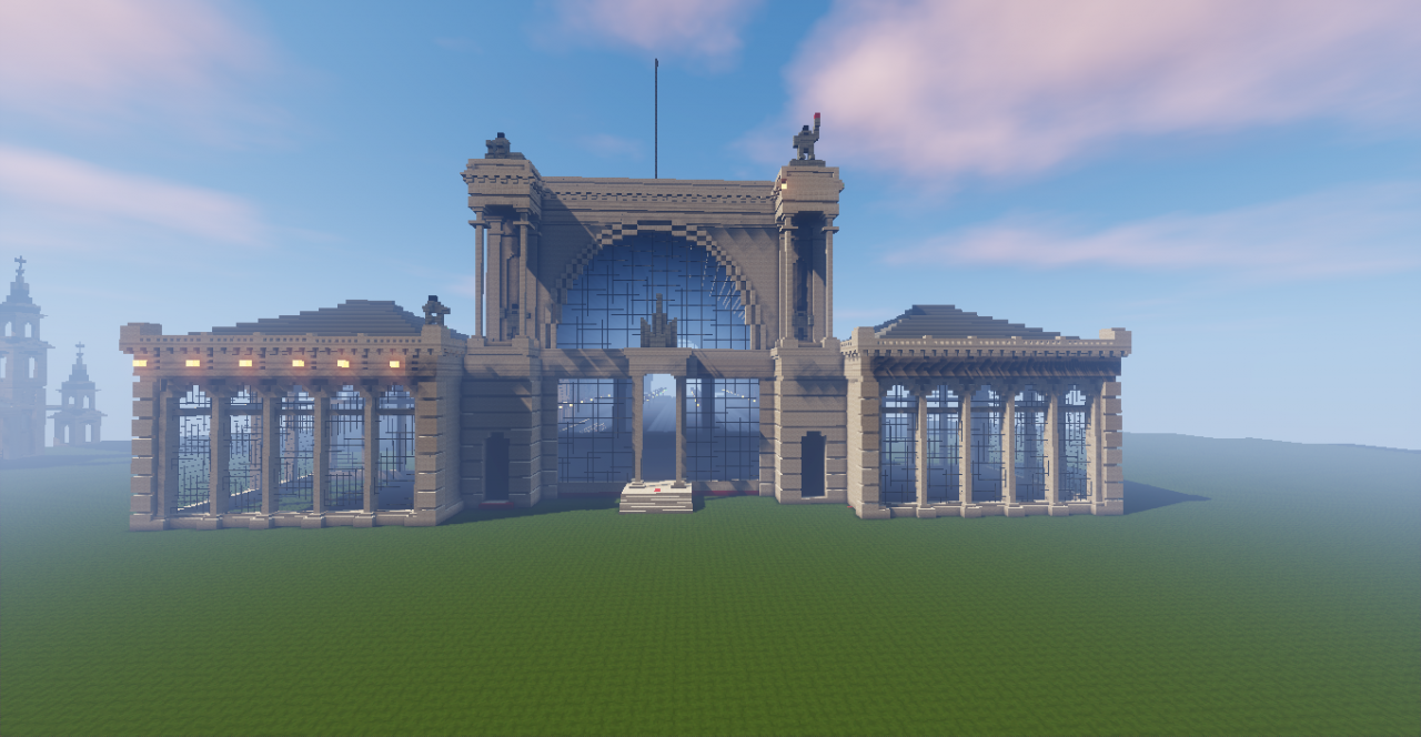 Lehrter Bahnhof Berlin Minecraft Map