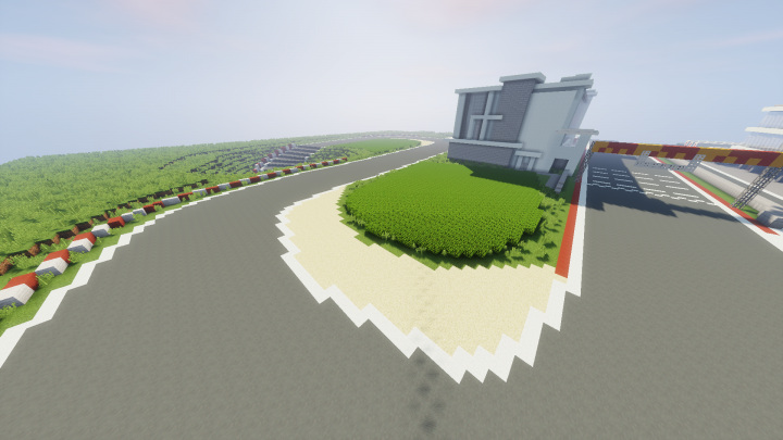 Race Track Minecraft Map