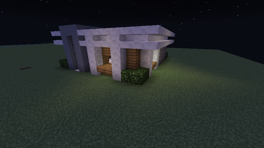 Basic Modern House Minecraft Map