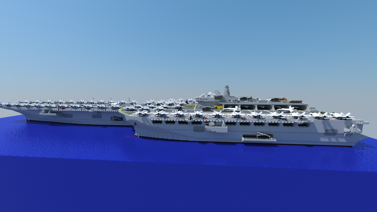 Raglan Class Hyper Carrier Minecraft Map
