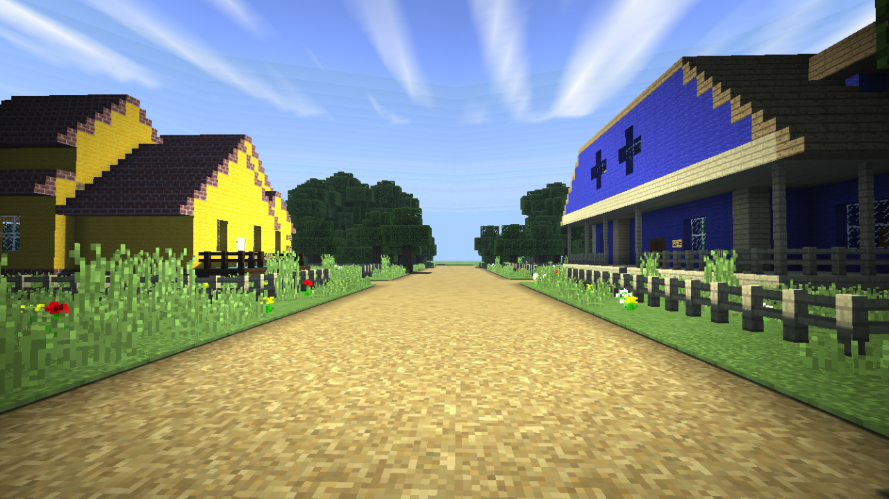 Hello Neighbor Custom Map ~ Bedrock Multiplayer Minecraft Map