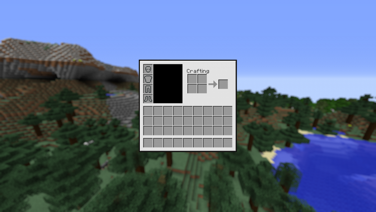 GUI default clear Minecraft Texture Pack