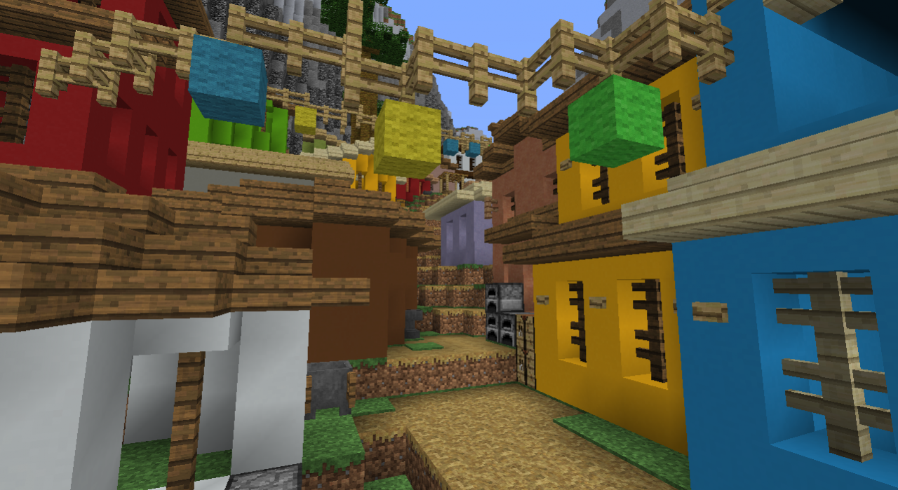 Mountain City Minecraft Map