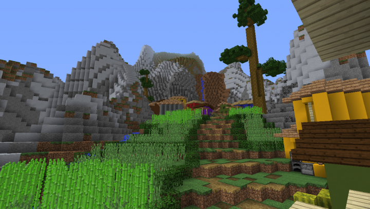 Mountain City Minecraft Map