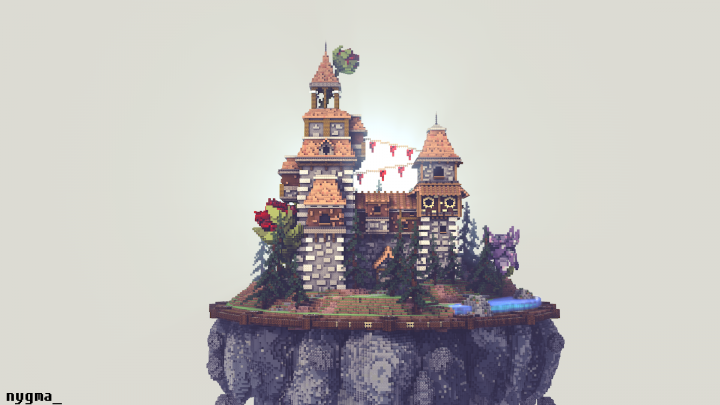 Kayt - The floating castle [Download] Minecraft Map