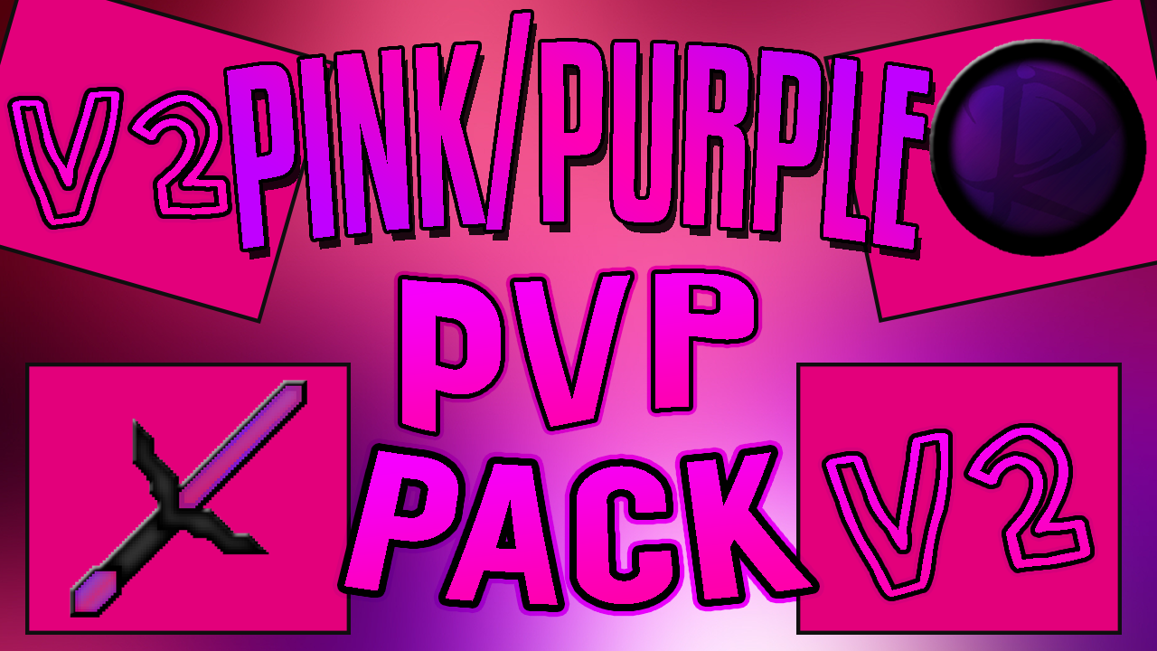 DustStorm Pink/Purple PvP Texture Pack 64x Minecraft Texture Pack