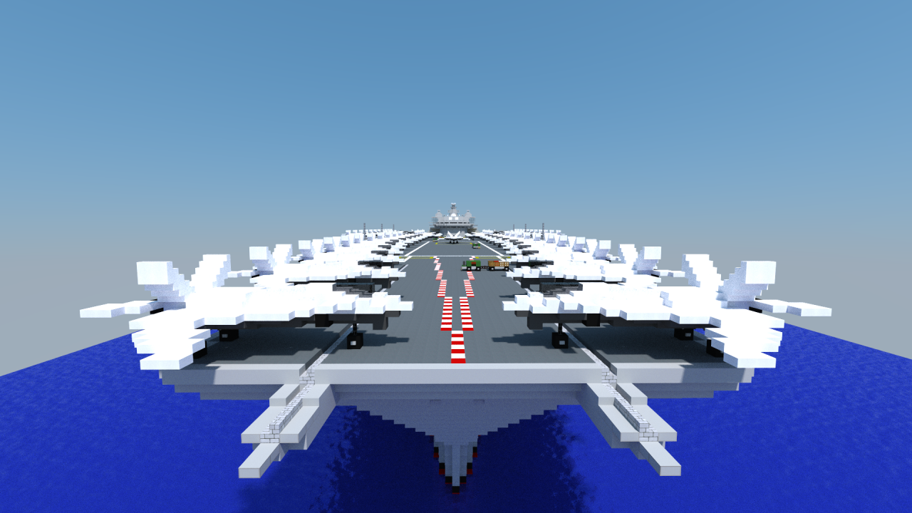 Raglan Class Hyper Carrier Minecraft Map