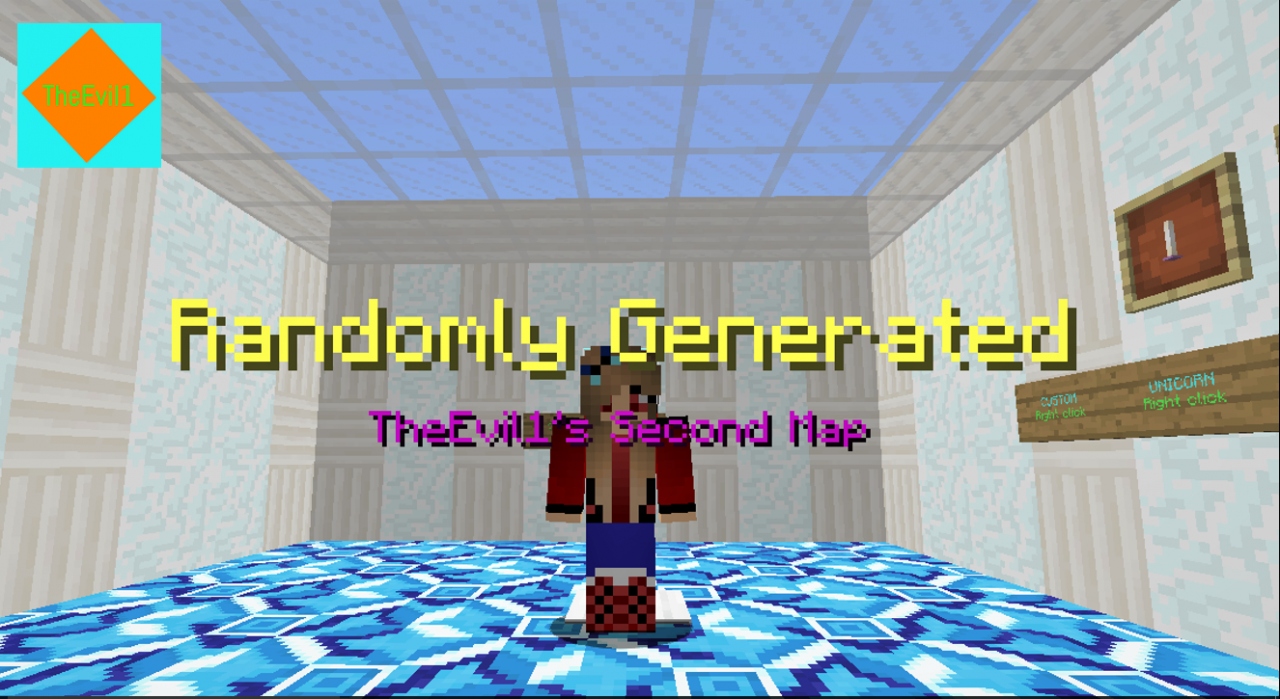 Randomly Generated Minecraft Map