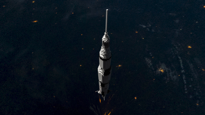 Apollo Saturn V Minecraft Map