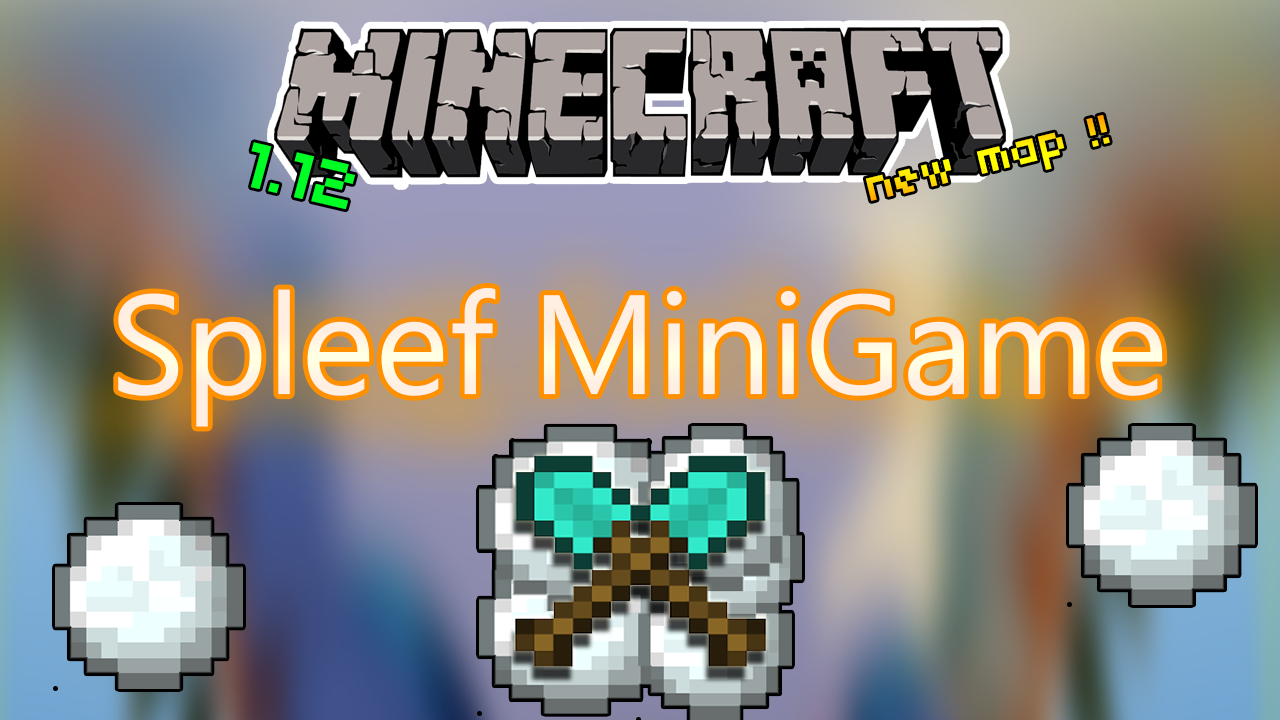 Minecraft maps - Spleef Minigame 1.12 Minecraft Map