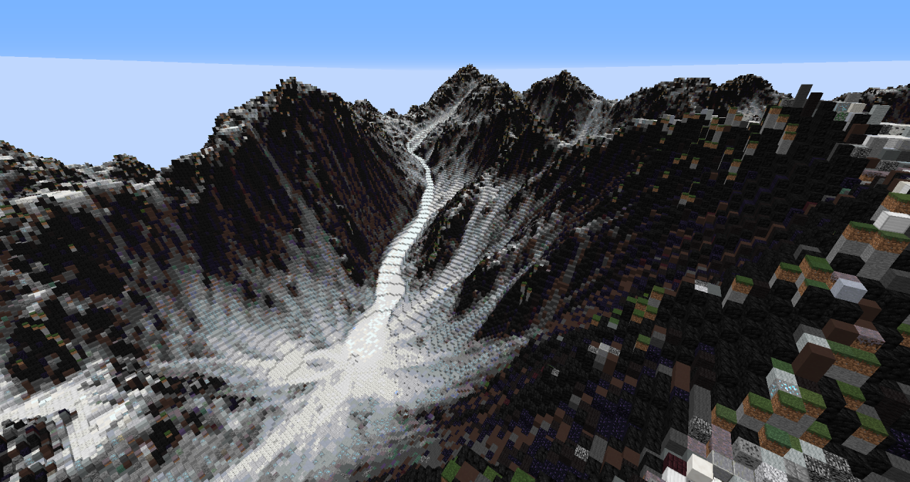 Black and White Minecraft Map