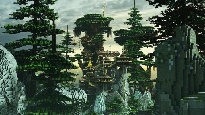 evergreen Minecraft Map