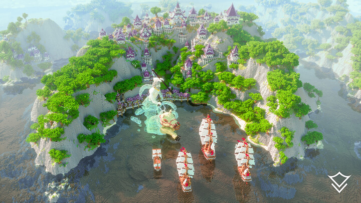 [DOWNLOAD] Azul Islands (Map + Timelapse) - by Varuna Minecraft Map