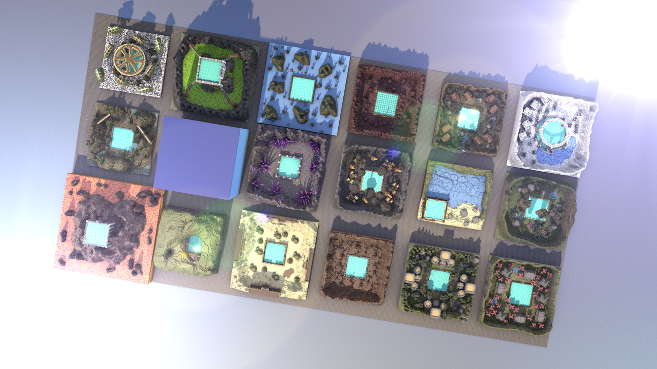 18 Prison Mine Bundle Minecraft Map