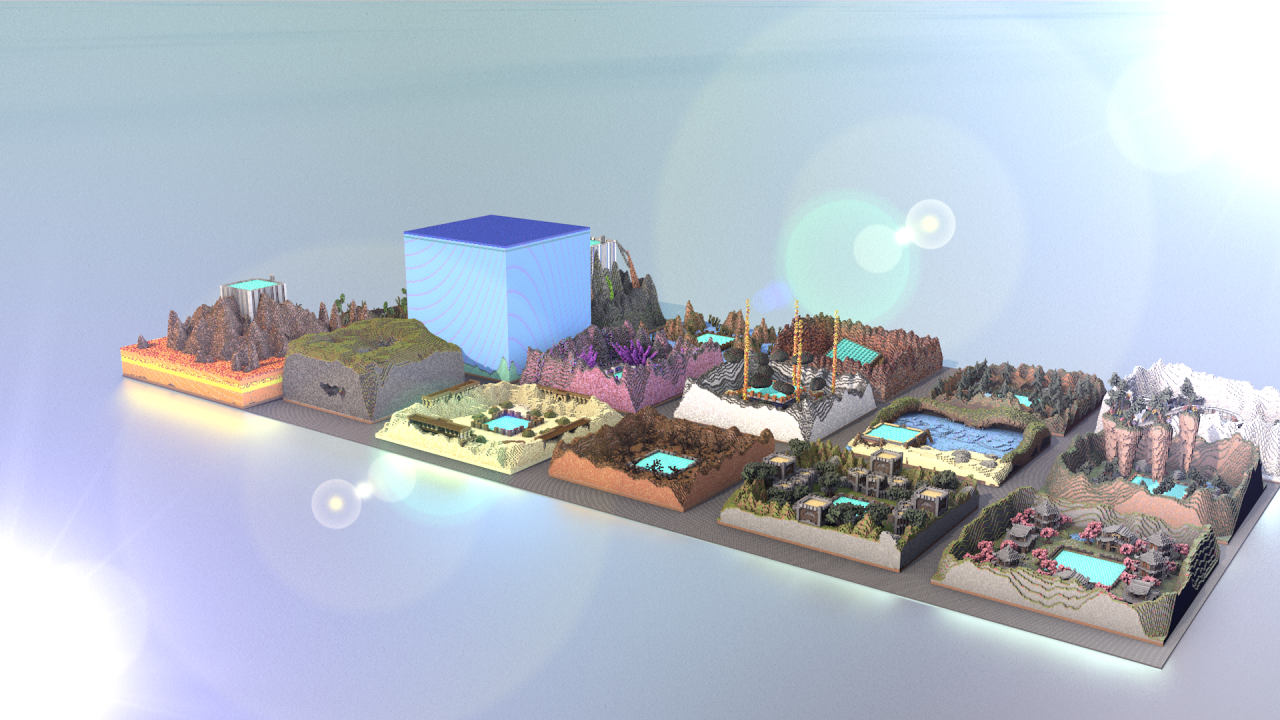 18 Prison Mine Bundle Minecraft Map