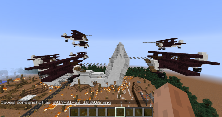 World War 1 Trenches Minecraft Map