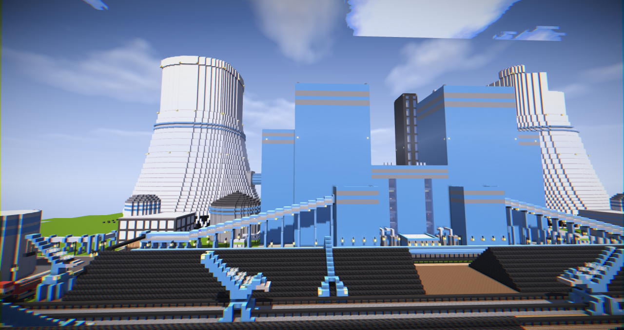 Minecraft Coal Power Plant Minecraft Map