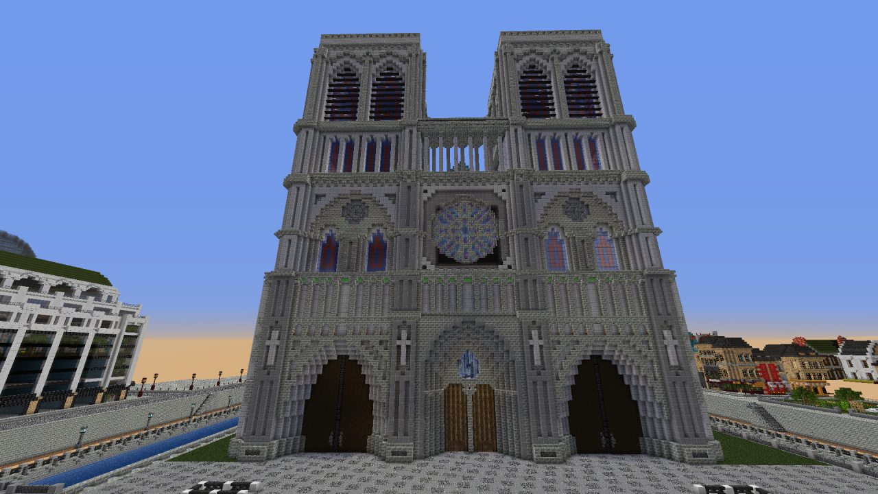 Notre-Dame de Paris Minecraft Map