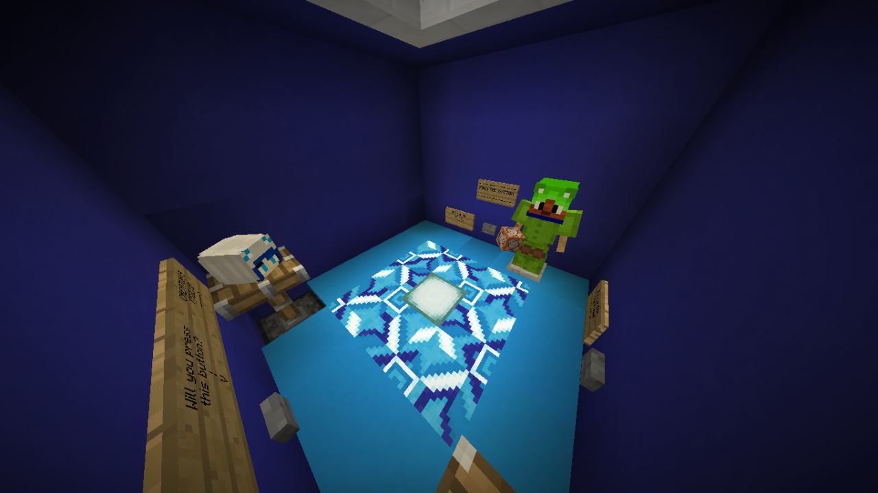 Find The Button Minecraft Map