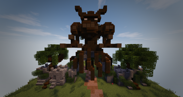 Wood Elven Gate Tutorial Minecraft Project