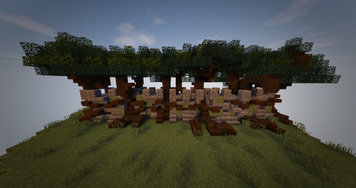 Wood Elven Walls Tutorial Minecraft Project