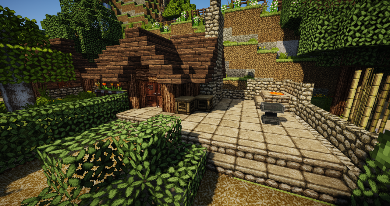 Water Village Minecraft Map